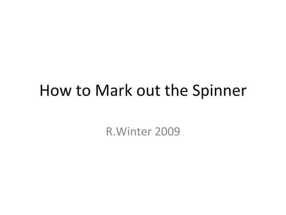 Marking out tools ppt | PPT