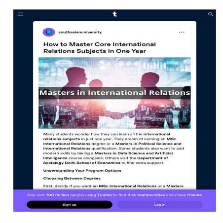 How to Master Core International Relations Subjects in One Year.pdf