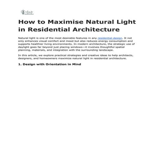 How to Maximise Natural Light in Residential Architecture.pdf