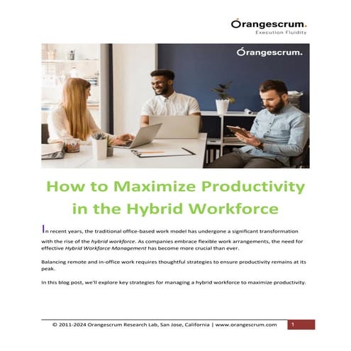 How to Maximize Productivity in the Hybrid Workforce.pdf