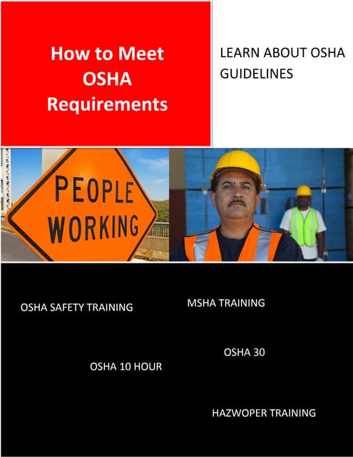 Osha proposed rulemaking | PDF