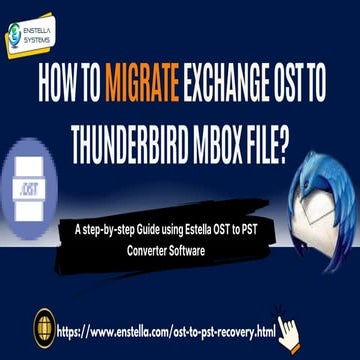 How to migrate exchange OST to Tunderbird MBOX.pdf