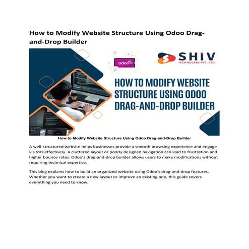 How to Create a Theme Module in Odoo 17 - Odoo 17 Slides | PPTX
