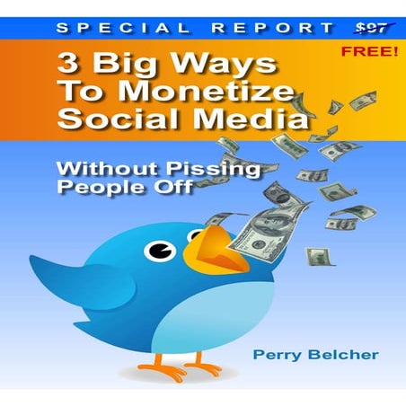 How To Monetize Social Media | PDF