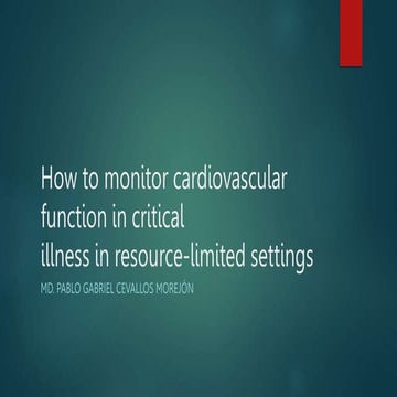 How to monitor cardiovascular function in critical.pptx