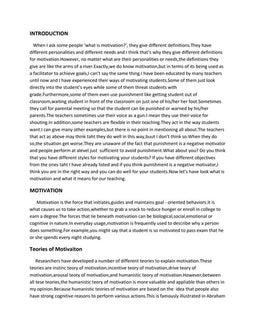 1 understanding and motivating students | PPT