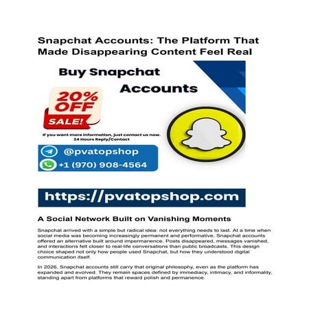 How to Navigate the Process of Buying Snapchat Accounts in New York.pdf
