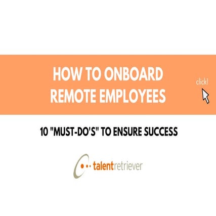 How To Onboard Remote Employees 1 Ppt