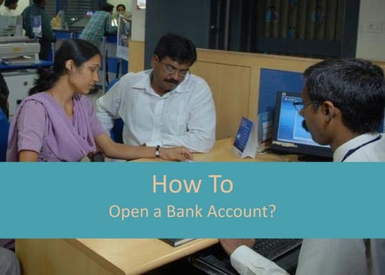 How To Open A Bank Account | PPT