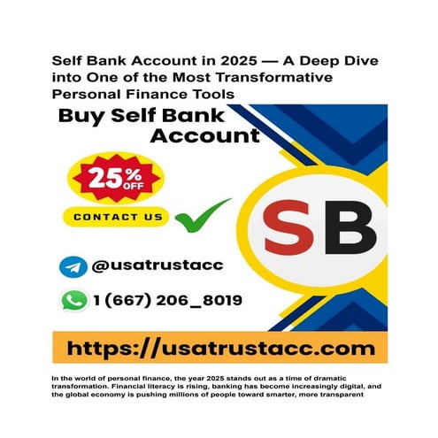How to open & Buy Self Bank Bank Accounts .. ....pdf