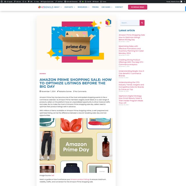 How to Optimize Product Listings for Amazon Prime Shopping Sale.pdf