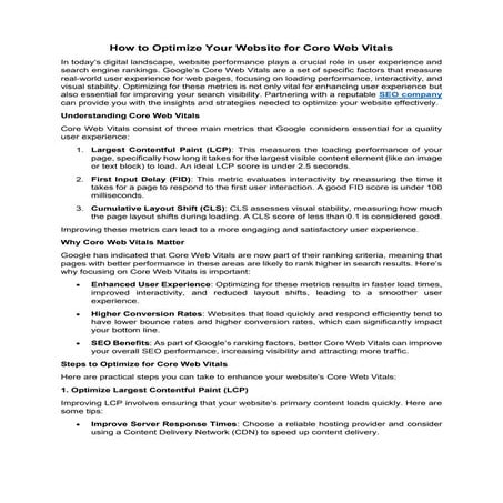 How to Optimize Your Website for Core Web Vitals.pdf