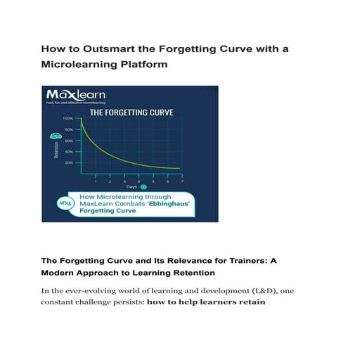 How to Outsmart the Forgetting Curve with a Microlearning Platform.pdf