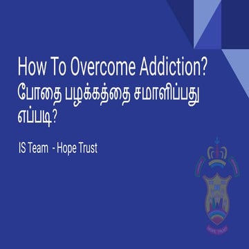 How to overcome addiction! | PDF | Substance Abuse | Diseases and ...