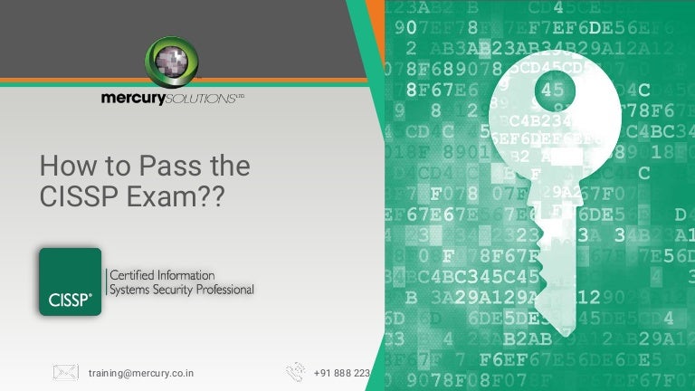 How to Pass the CISSP Exam For the First Time