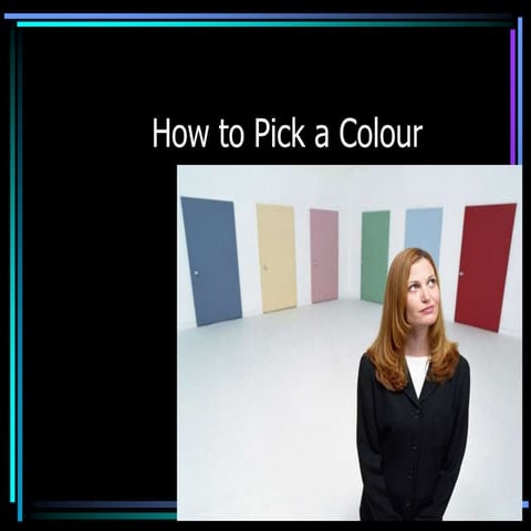 How to Pick a Colour and Mix Patterns | PPTX