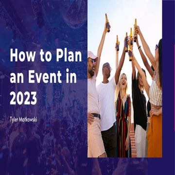 Event Planning Guide for 2023 | PPT