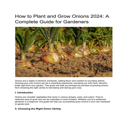 How to plant and Grow Onions 2024- A Complete Guide for Gardeners.pdf