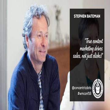 How To Plan Top Performing Marketing Content | Stephen Bateman | PPT