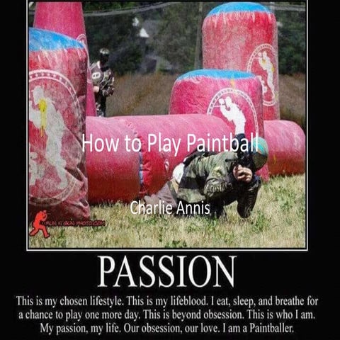 How to play paintball | PPT