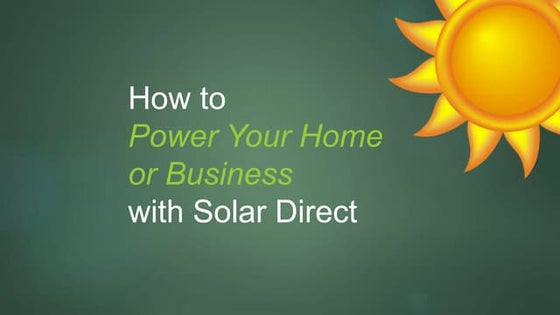 Solar Power System and Panels | PPT