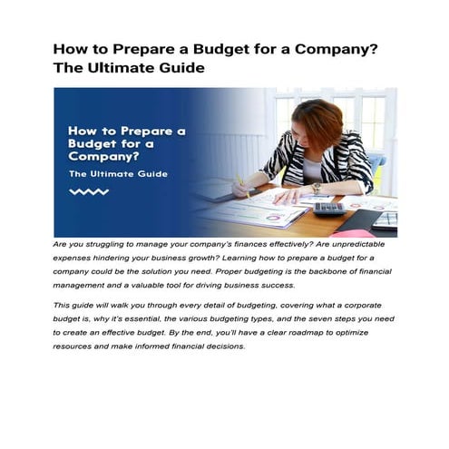 How to Prepare a Budget for a Company The Ultimate Guide.pdf
