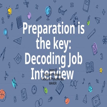 How to prepare for an interview-Key Preparation.pptx