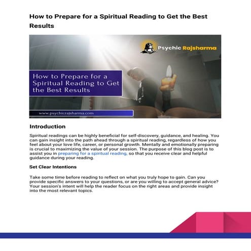 How to Prepare for a Spiritual Reading to Get the Best Results.docx