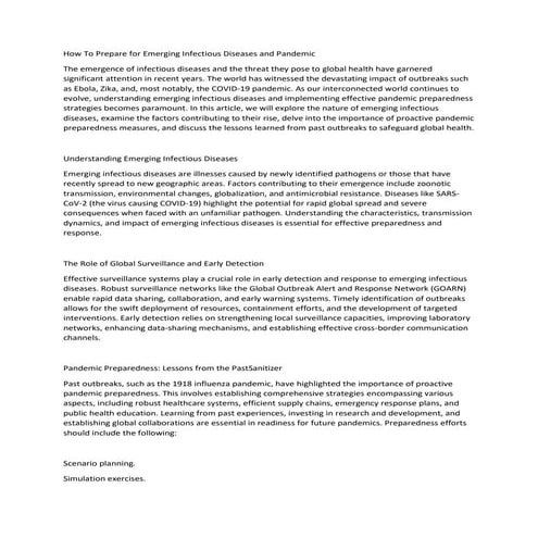 How To Prepare for Emerging Infectious Diseases and Pandemic.pdf
