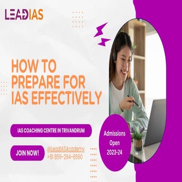 How to prepare for IAS | Nimbus ias academy | PPTX