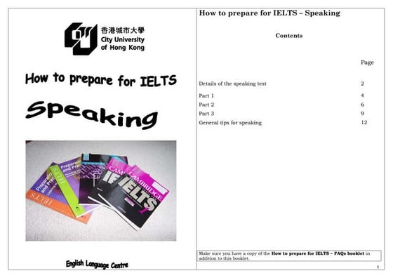 Ielts speaking test | PDF | Standardized Testing | Educational Assessment