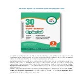 How to Prepare for National Science Olympiad