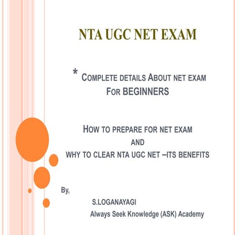 How to prepare for NTA UGC NET and Why to Clear the Exam, its Benefits ...