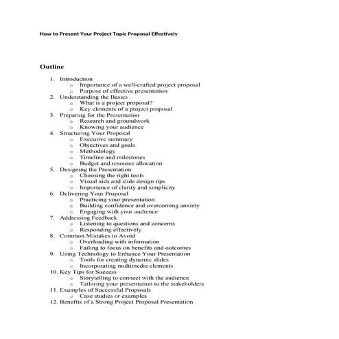 How to Present Your Project Topic Proposal Effectively.docx