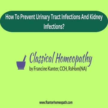 How To Prevent Urinary Tract Infections And Kidney Infections.pdf