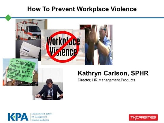 Workplace violence | PPT