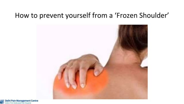 Frozen Shoulder Physiotherapy ppt | PPTX