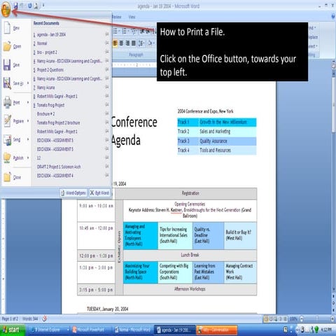 How To Print | PPTX | Computing | Technology & Computing