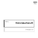 How to print in colour pc
