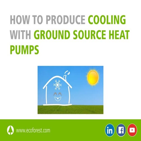 How to produce cooling with ground source heat pumps | PPT