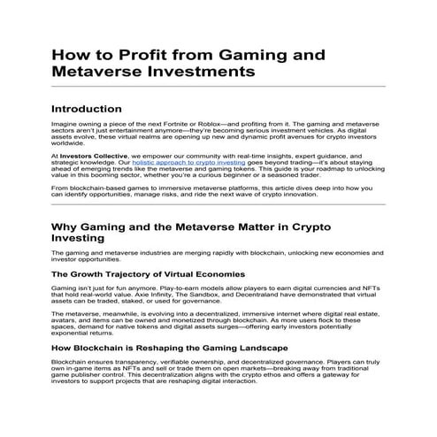 How to Profit from Gaming and Metaverse Investments.docx