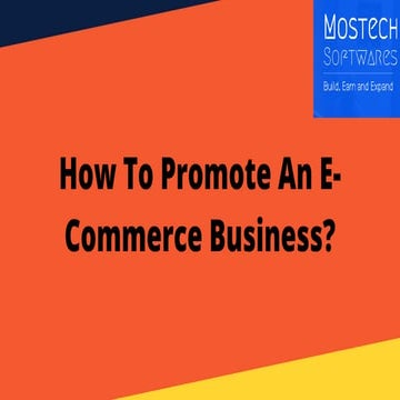 How to promote an e commerce business | PDF