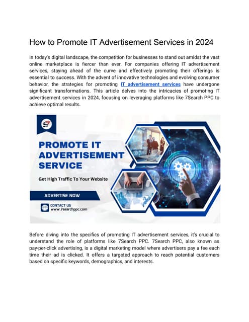 It Ad Network presentations
