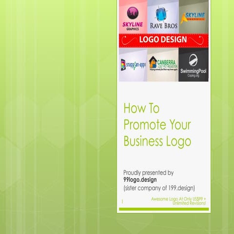 How To Promote Your Business Logo | PPT