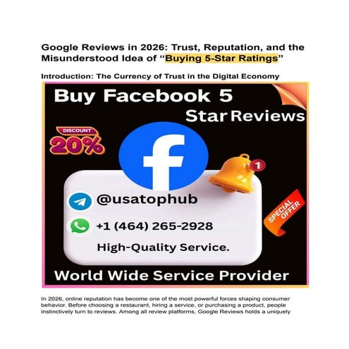 How Do I Buy Google Reviews for Business 5 Star from $3.09 in 2026....pdf