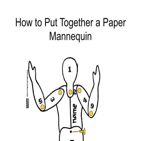 How To Put Together A Paper Mannequin | PPTX