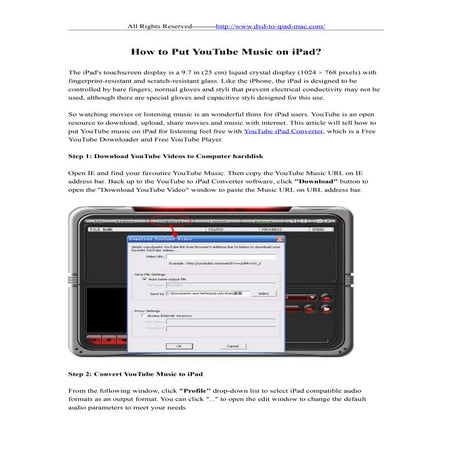 how-to-put-youtube-music-on-ipad