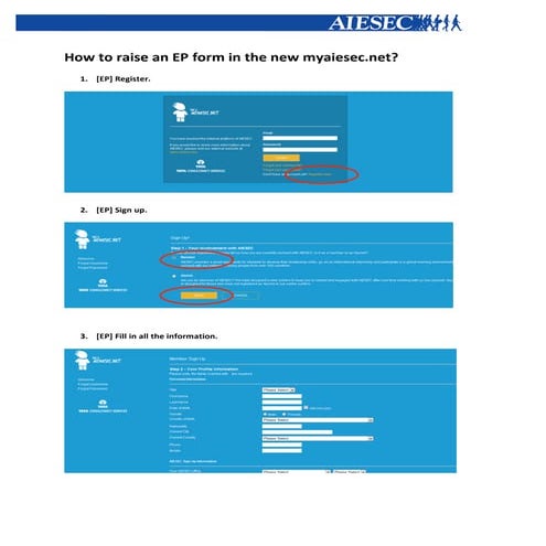 How to raise an ep form | PDF