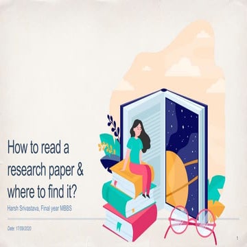 How to read a research paper? | PPTX