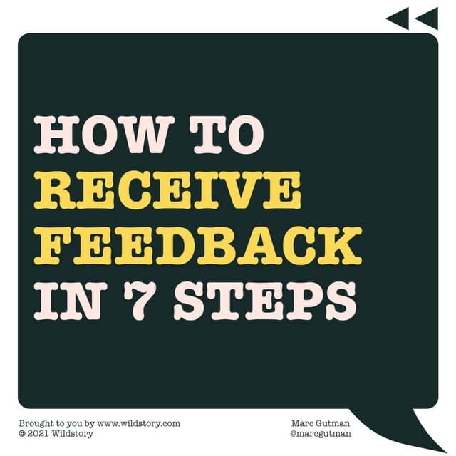 How To Receive Feedback In 7 Steps | PDF